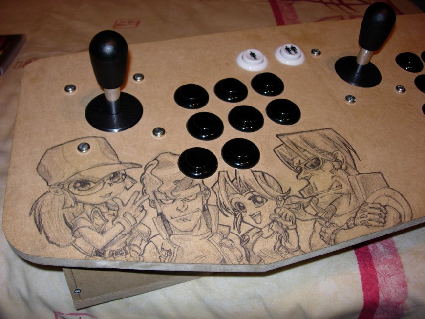 Metal Slug Themed Arcade Controller